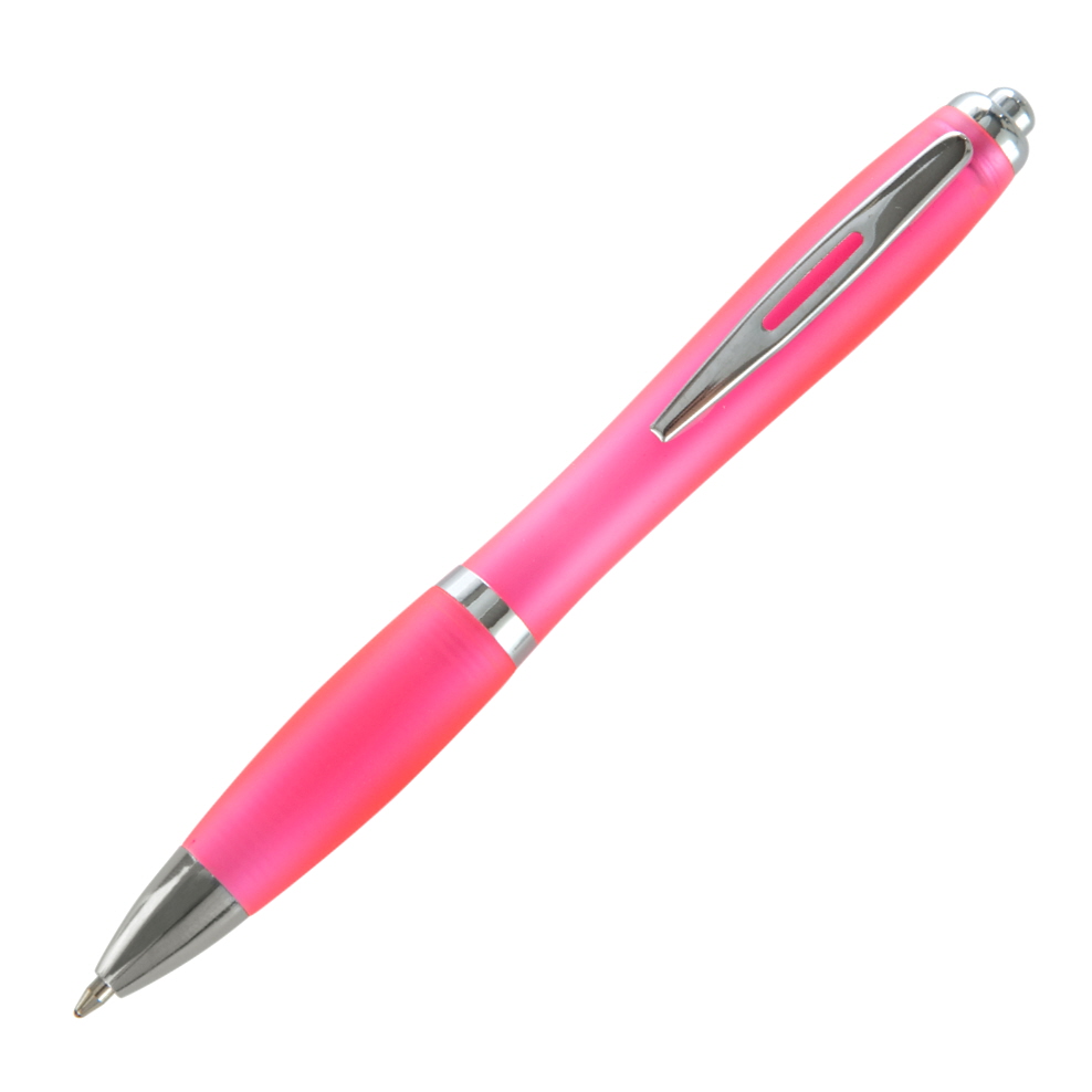 Frosted Curvy Pen - Promotional Products | Merchandise and Custom ...